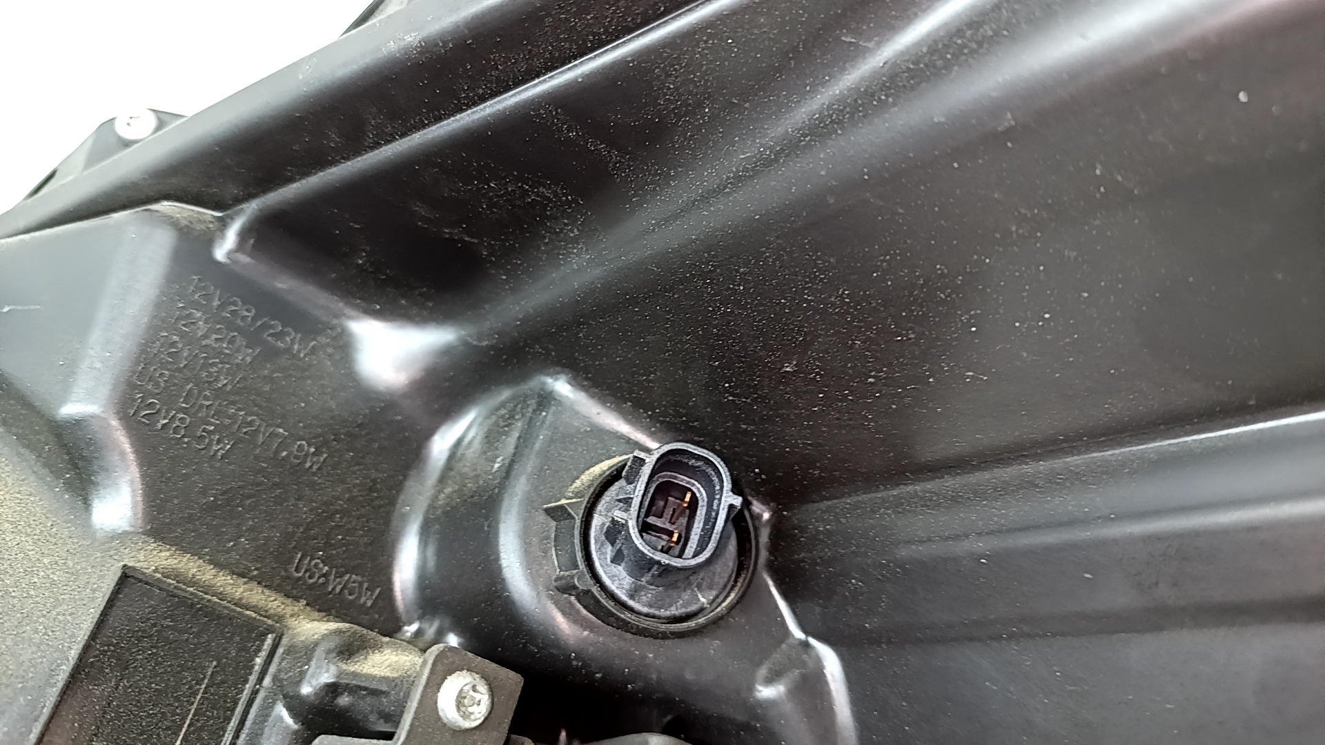 Фара передняя правая Toyota Highlander 21-26 LED+LED DRL темная ...