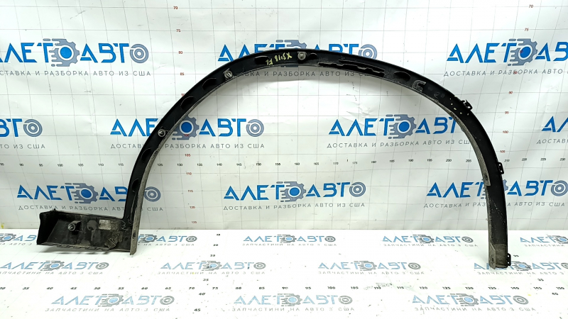 Decorație arc aripă stânga față BMW X3 G01 18-21 structură, uzată ...