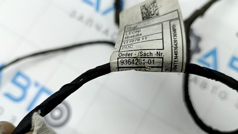 Проводка заднего бампера BMW 5 G30 17-20 под 6 парктроников 61129364201 ...