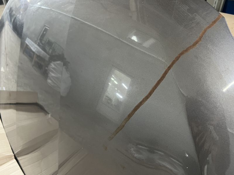 Capotă netratată Toyota Camry v55 15-17 usa, oțel, grafit 1H1, pete de ...