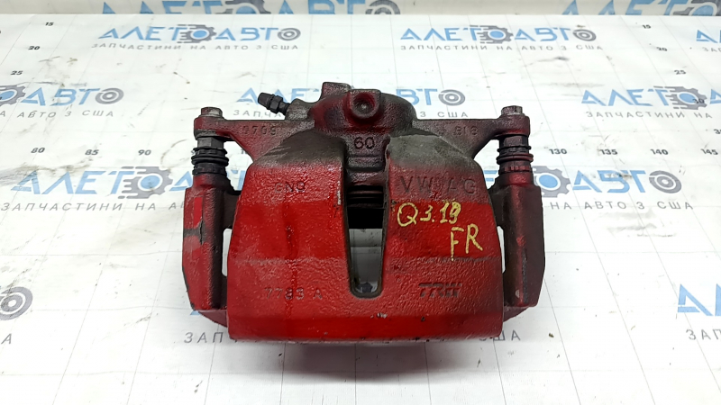 Суппорт в сборе передний правый Audi Q3 83A 19-25 крашенный 3C0615124 ...