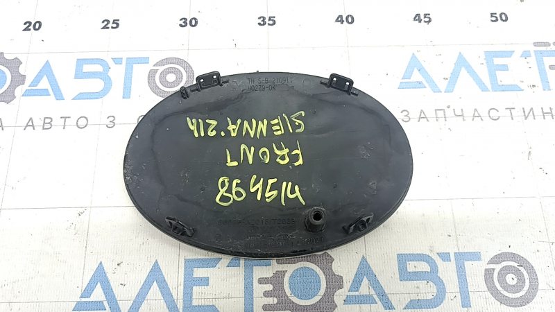 Эмблема решетки радиатора grill Toyota Sienna 21-25 под радар, песок ...