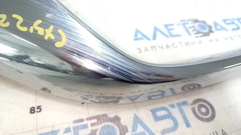 Молдинг решетки радиатора правый Mazda CX-5 22-25 хром, песок KSD4507J0 ...