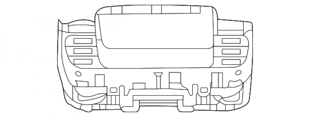 Управление мультимедиа Mercedes W167 GLE 350 450 20-23 хром A2479004103 ...