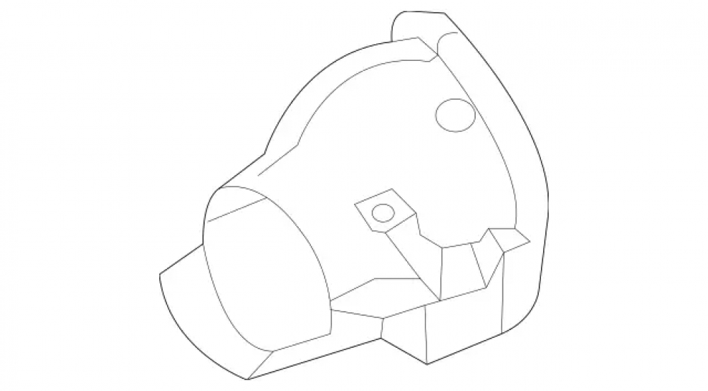 Capacul de evacuare stânga Mercedes GLC 19 negru dublu 2054904103 cod ...