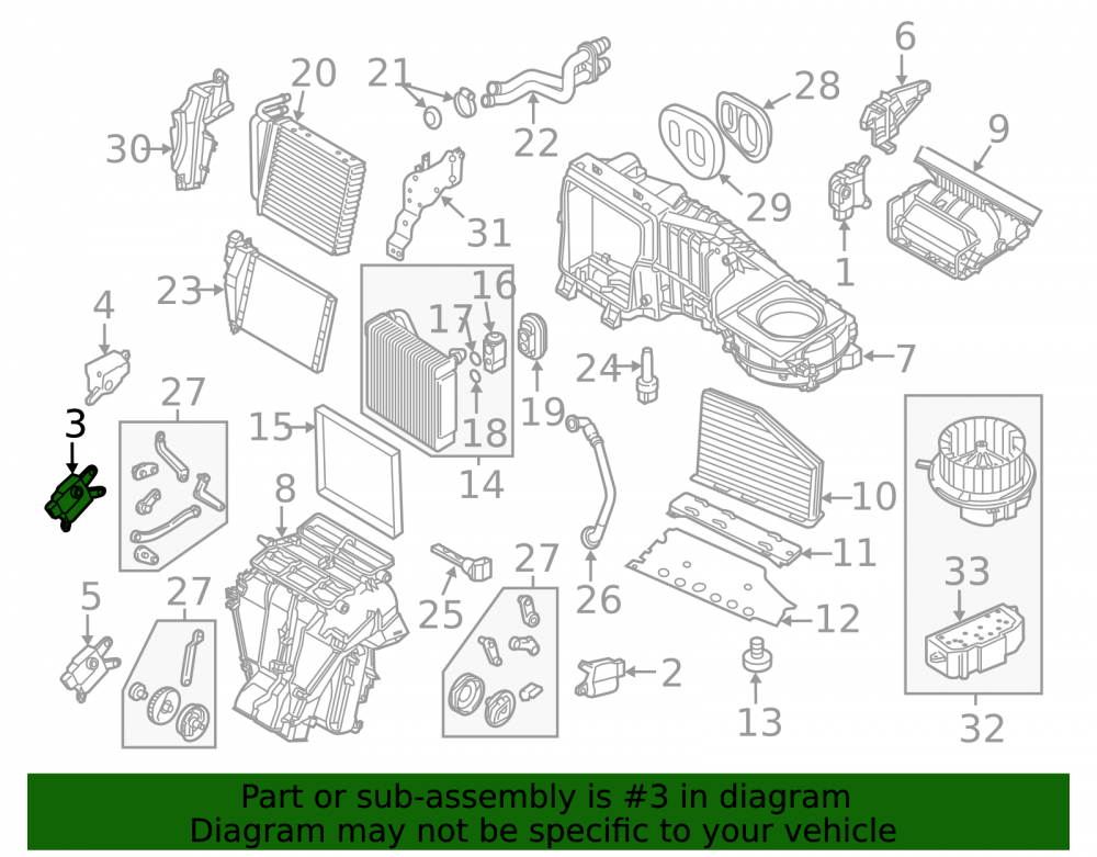 Actuator motor pentru acționarea ventilatorului de încălzire și aer ...