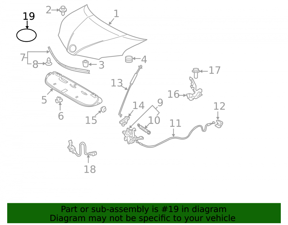 Эмблема TOYOTA двери багажника Toyota Highlander 14-19 9097502073 ...