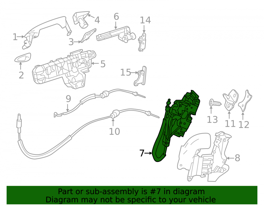 Blocarea ușii din față dreapta Mercedes CLA 14-19 2047303035 cod 70898 ...